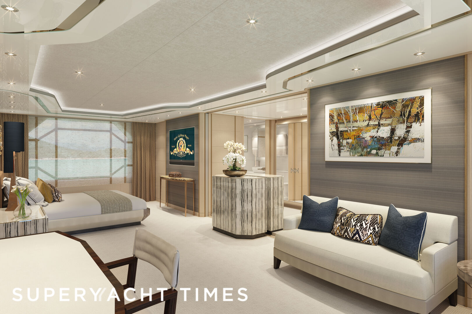 A closer look at the in-build Espen Øino Amels 60 superyacht