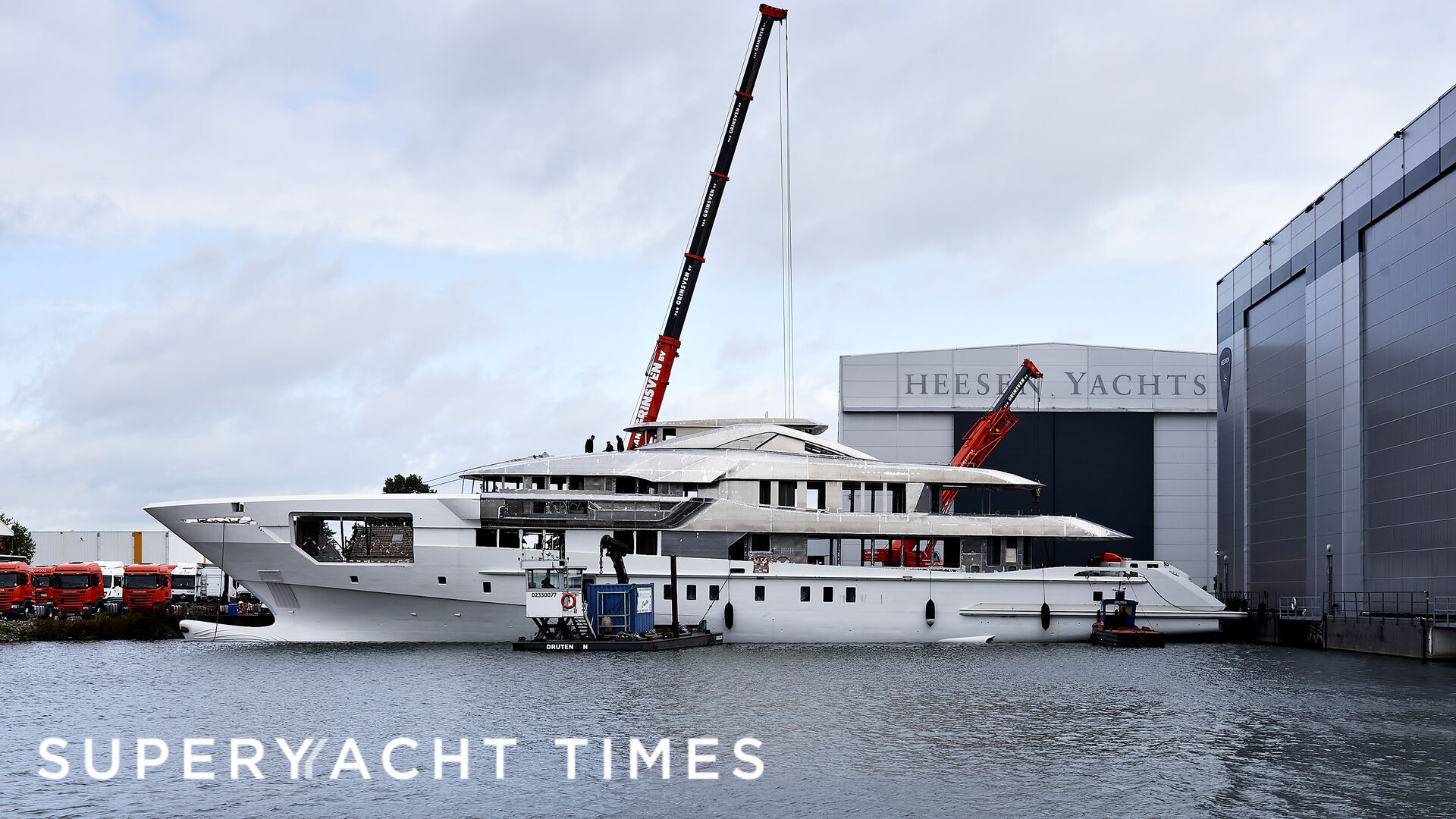 Heesen's 60m Project Falcon takes shape for 2021 delivery