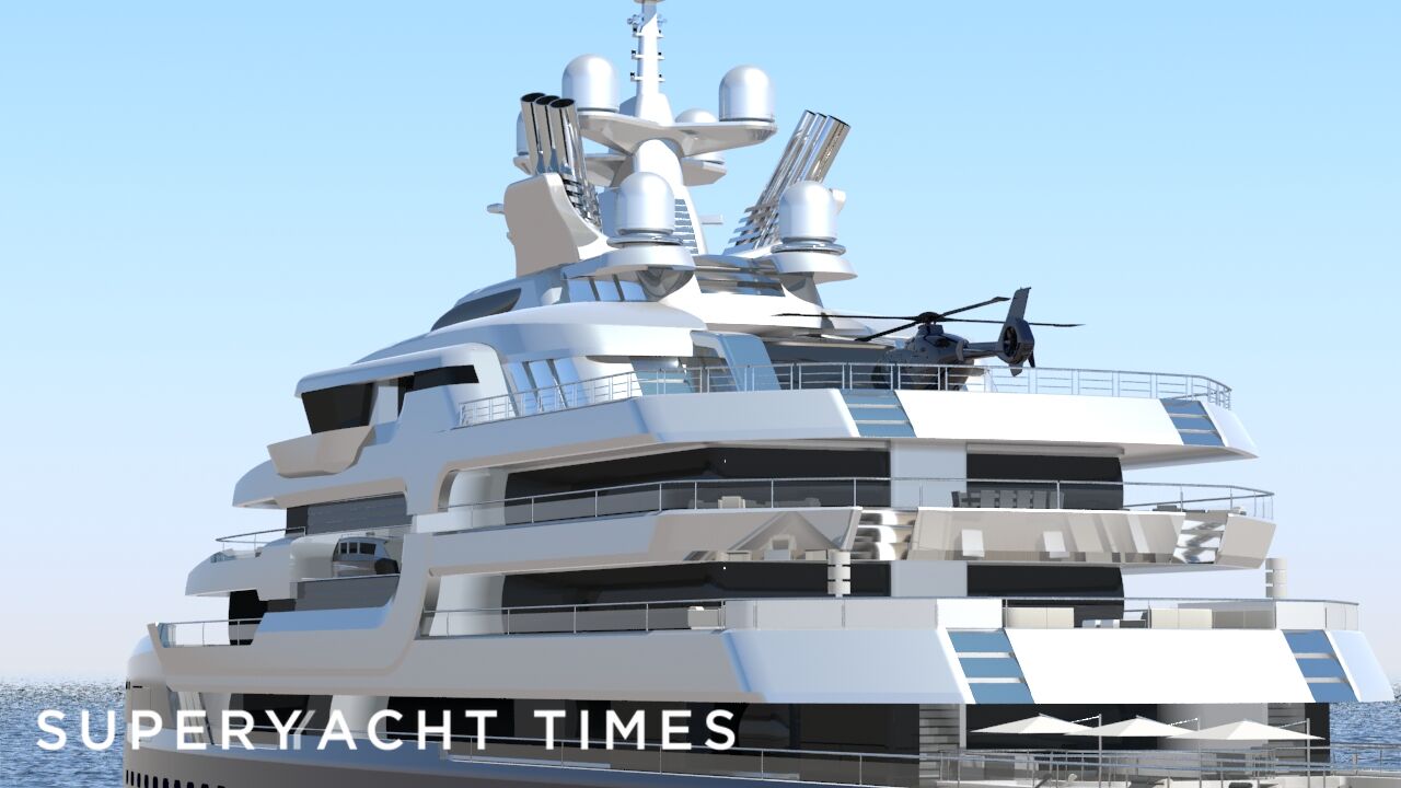 GYC reveals 135m world cruiser Project Oceanic 135