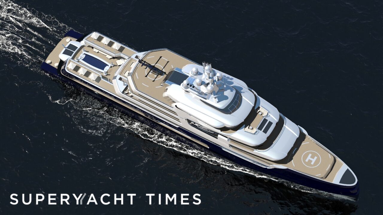 GYC reveals 135m world cruiser Project Oceanic 135