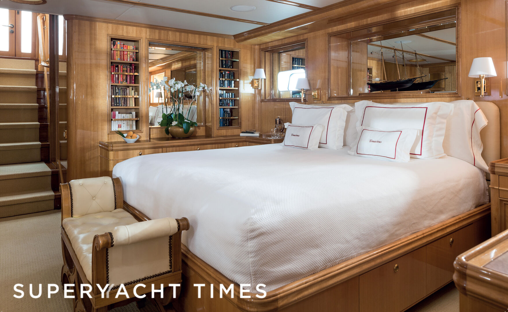 35m Trident sailing yacht Tenacious looking for a new owner