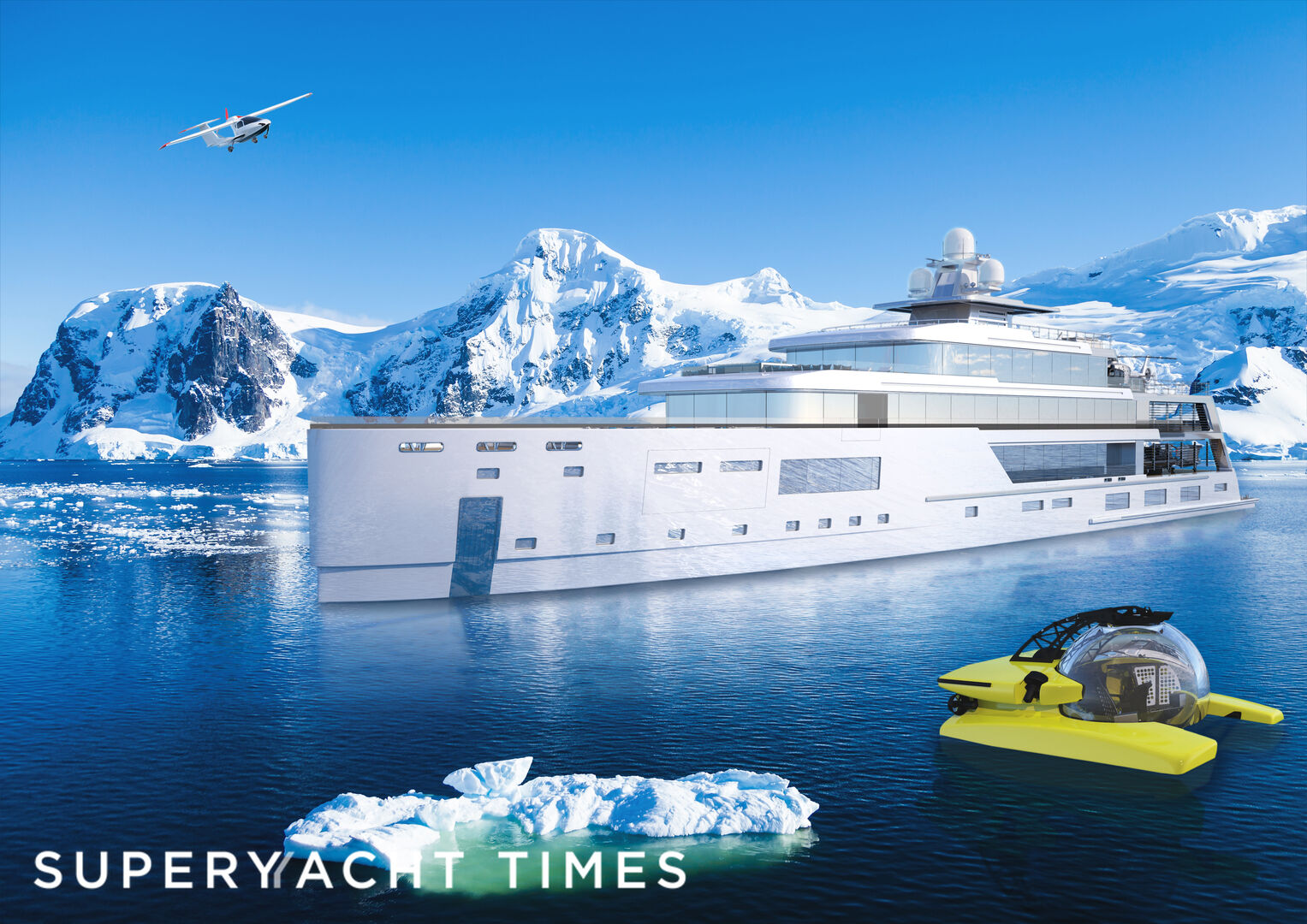 Gill Schmid’s new 80m hybrid explorer yacht concept