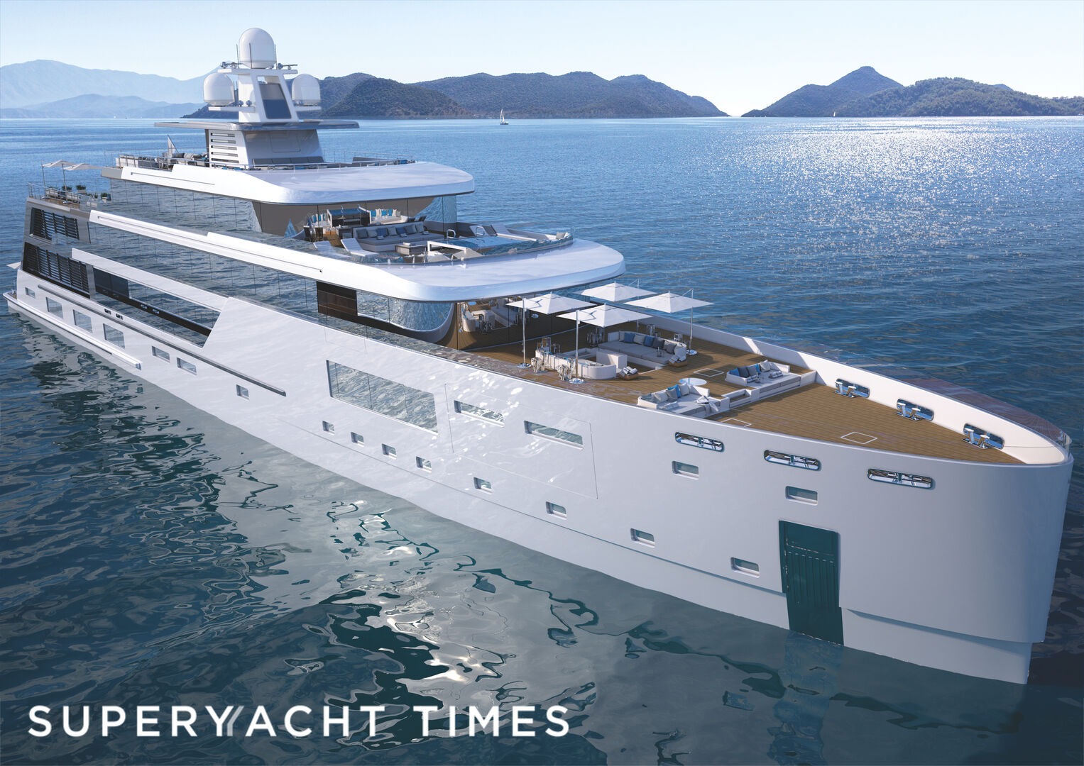Gill Schmid’s new 80m hybrid explorer yacht concept
