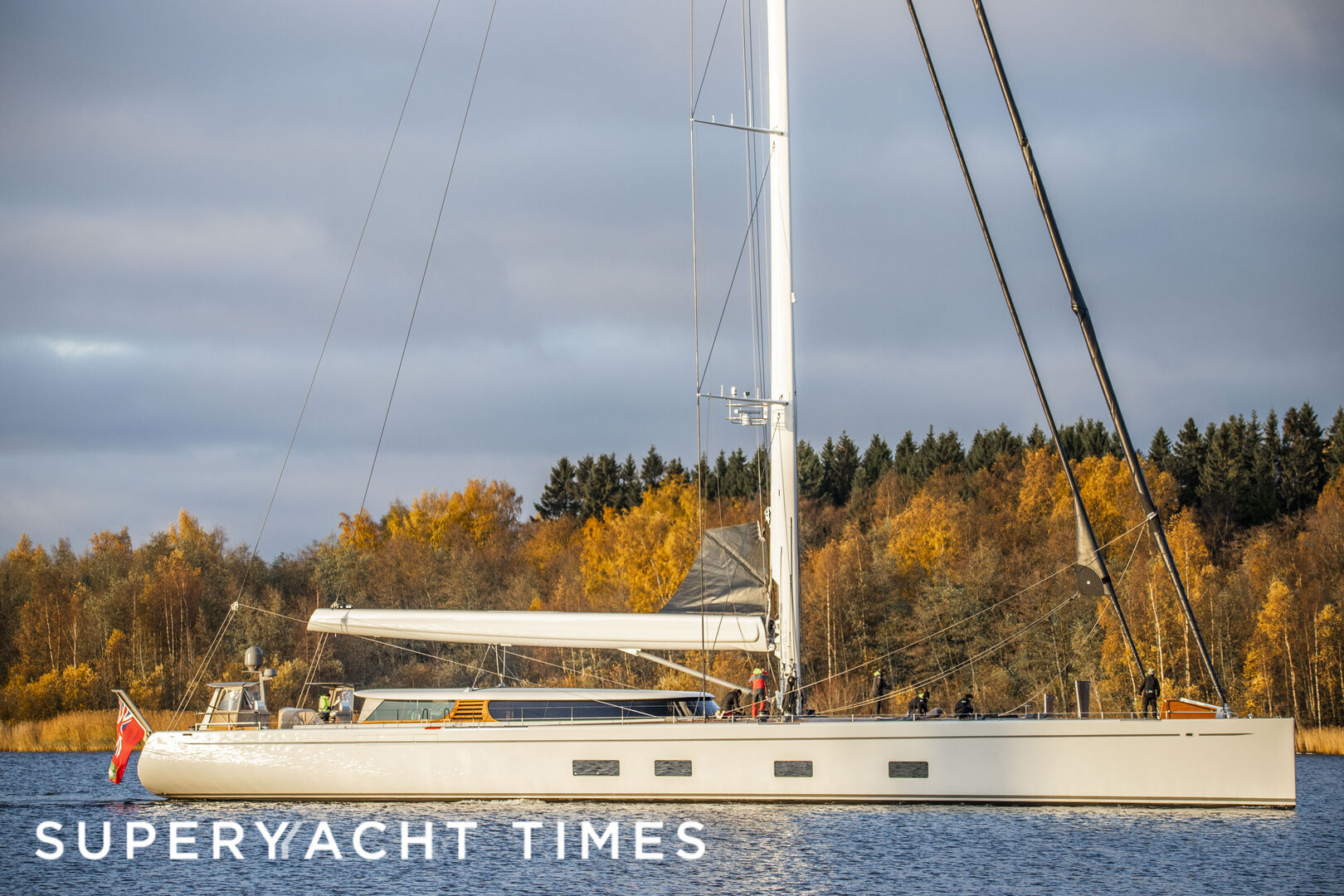 First look: On board the 43m Baltic foiling superyacht Canova