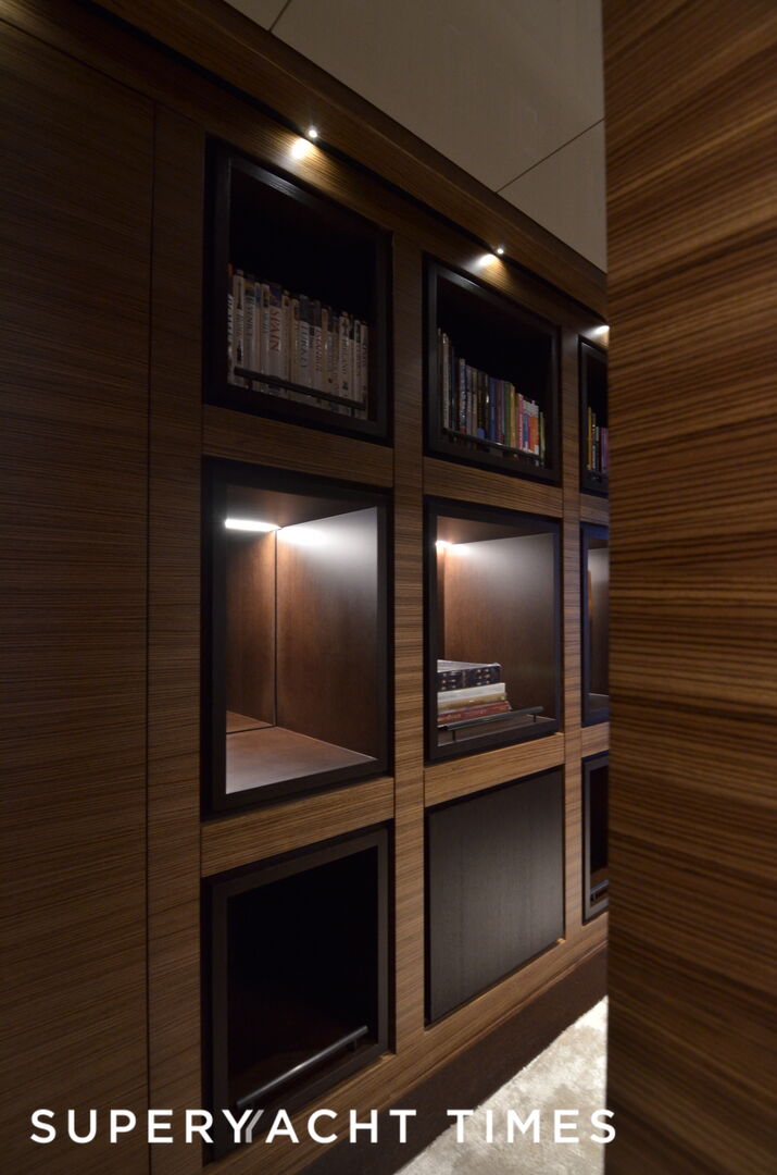 A closer look at 5 superyacht libraries