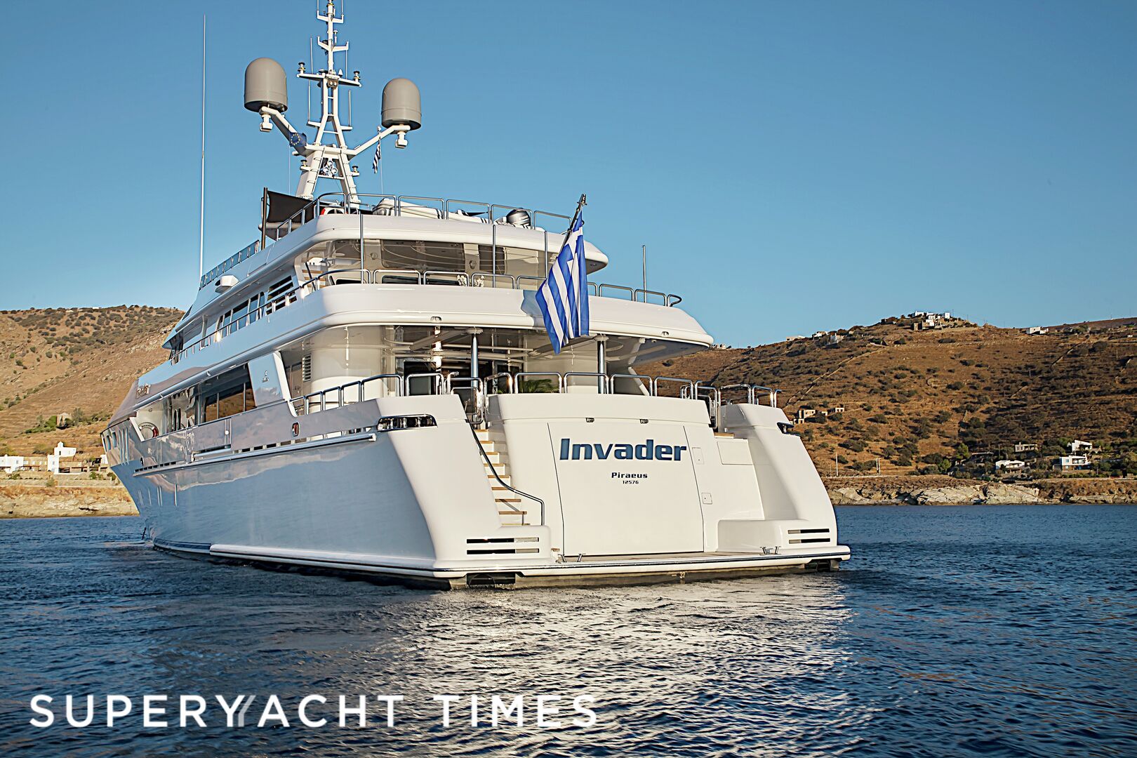 50m Codecasa yacht Invader on the market