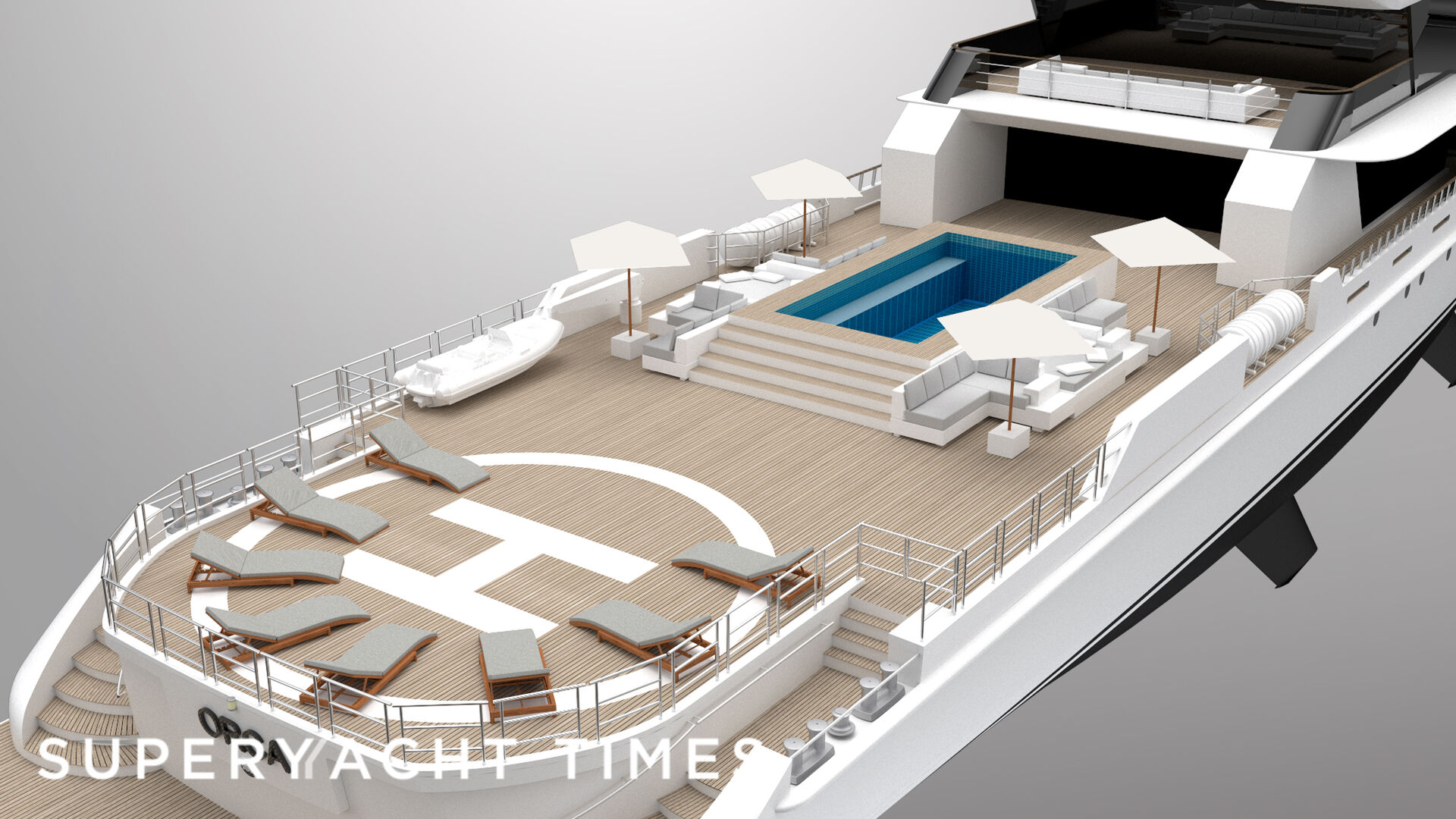 Rosetti Superyachts unveils 65m Project Orca concept