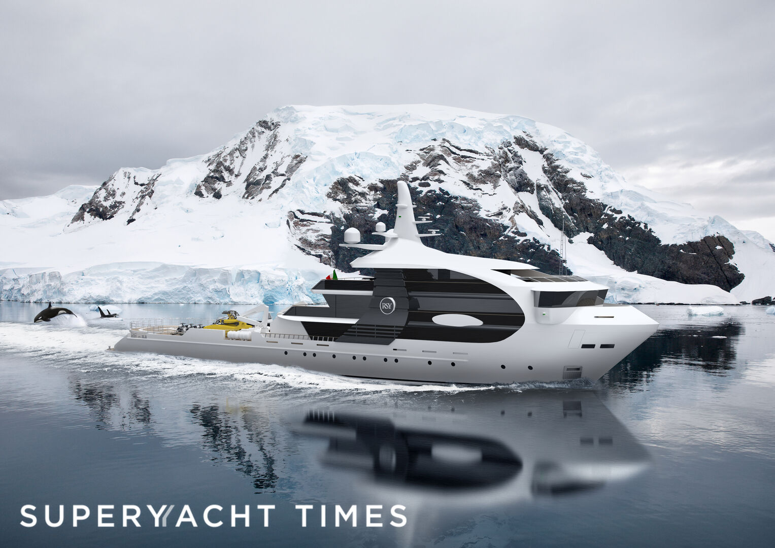 Rosetti Superyachts unveils 65m Project Orca concept