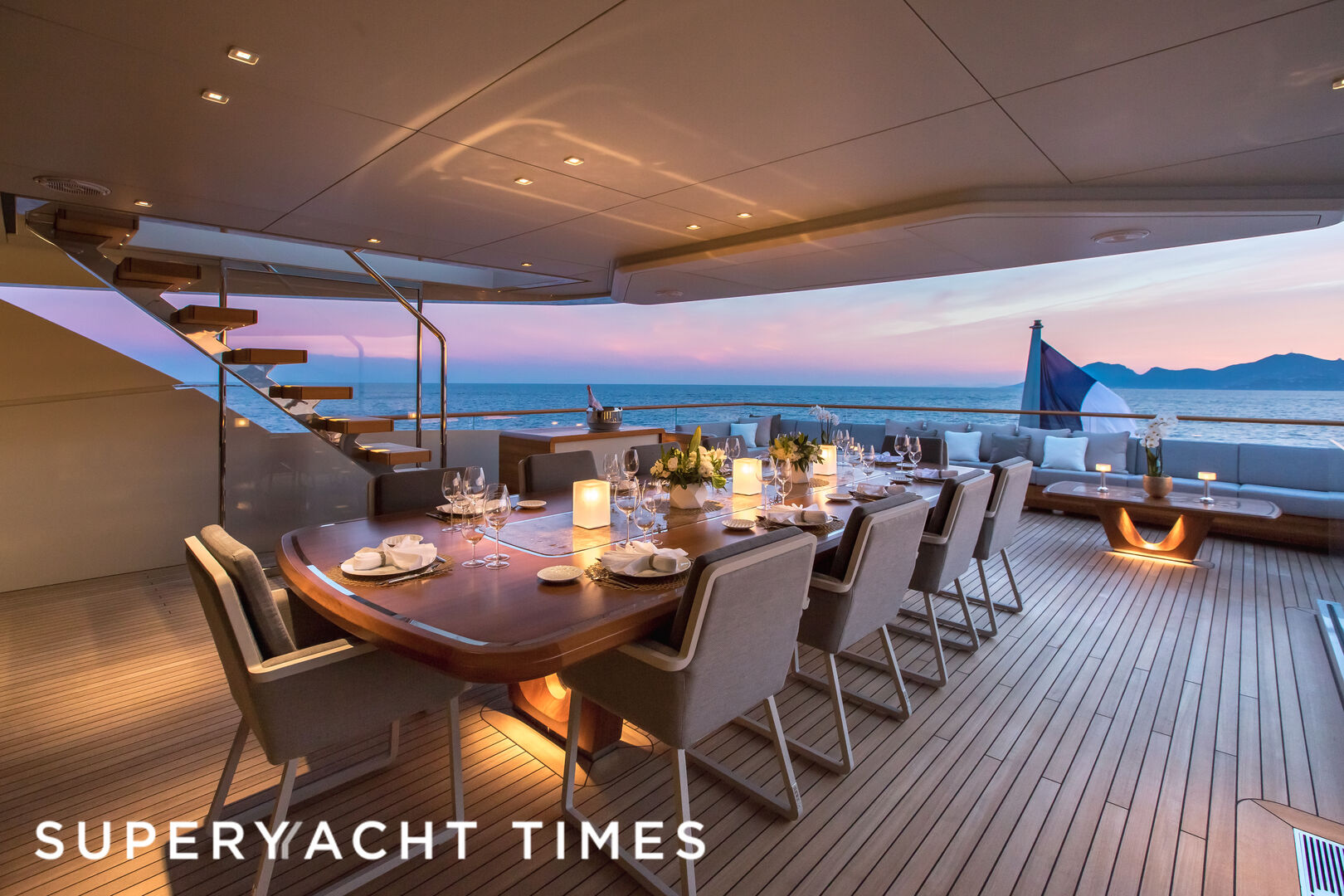 Onboard the award-winning 50m Tankoa superyacht Vertige