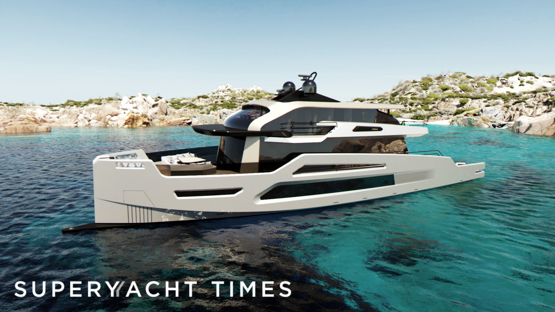 Maori Yacht's first superyacht project in build: the 38m Maori 125