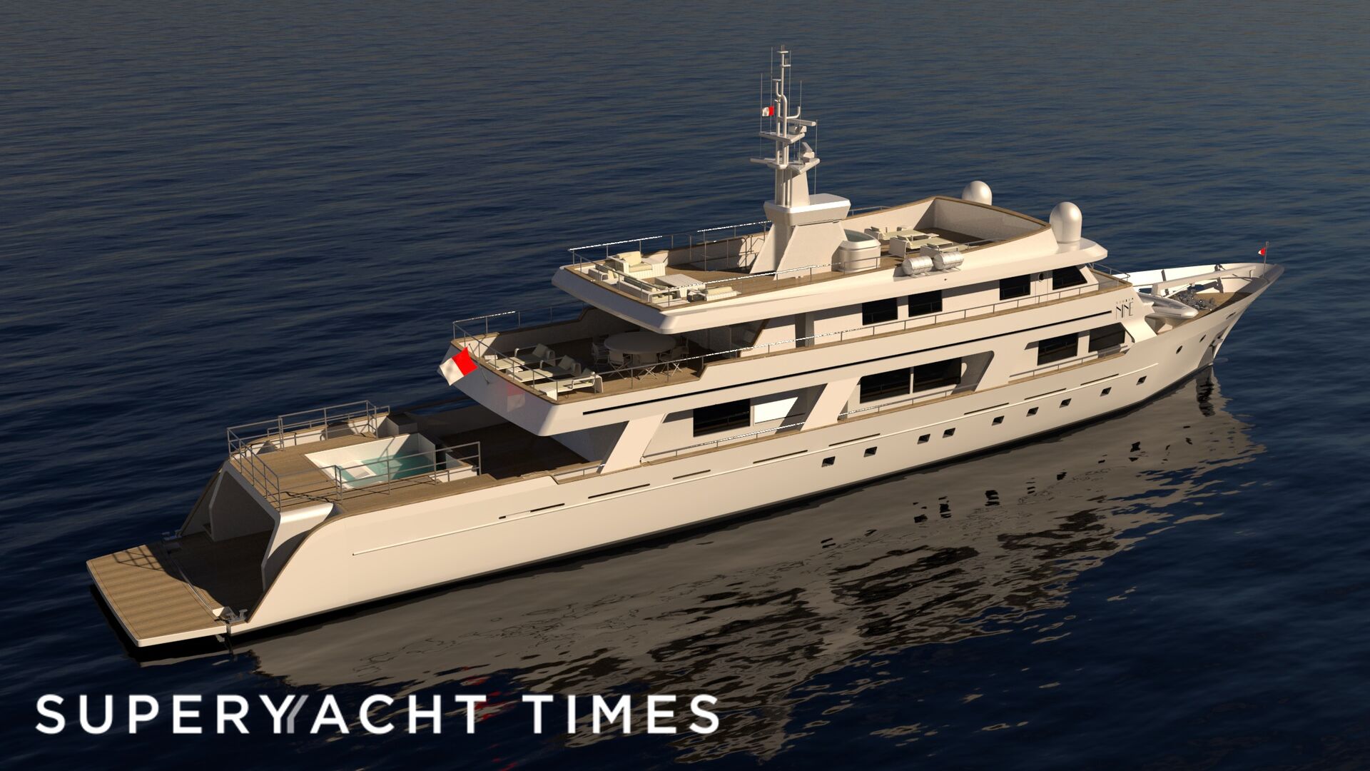 45m motor yacht Commitment refitted and renamed Number Nine