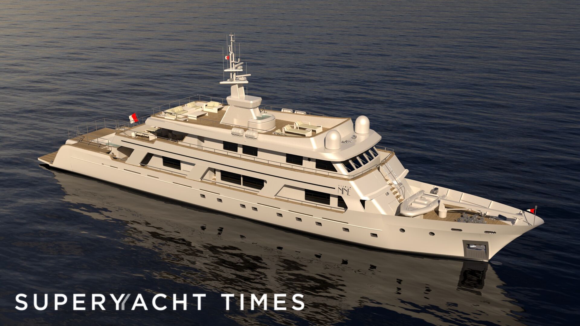 45m motor yacht Commitment refitted and renamed Number Nine