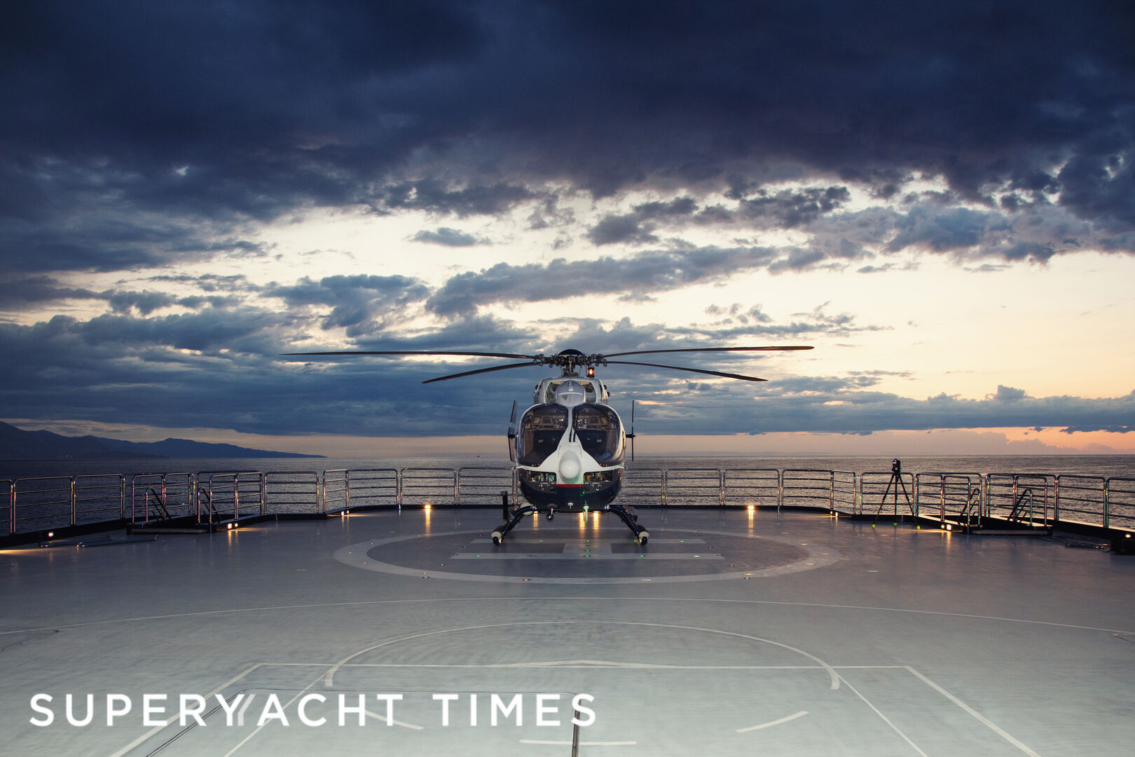 New images on board the 126m world explorer Octopus