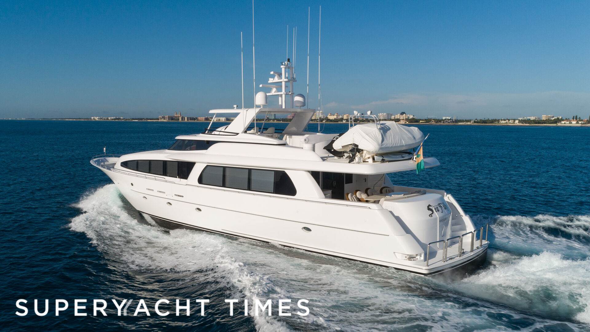 31m West Bay SonShip motor yacht Sea Filly sold