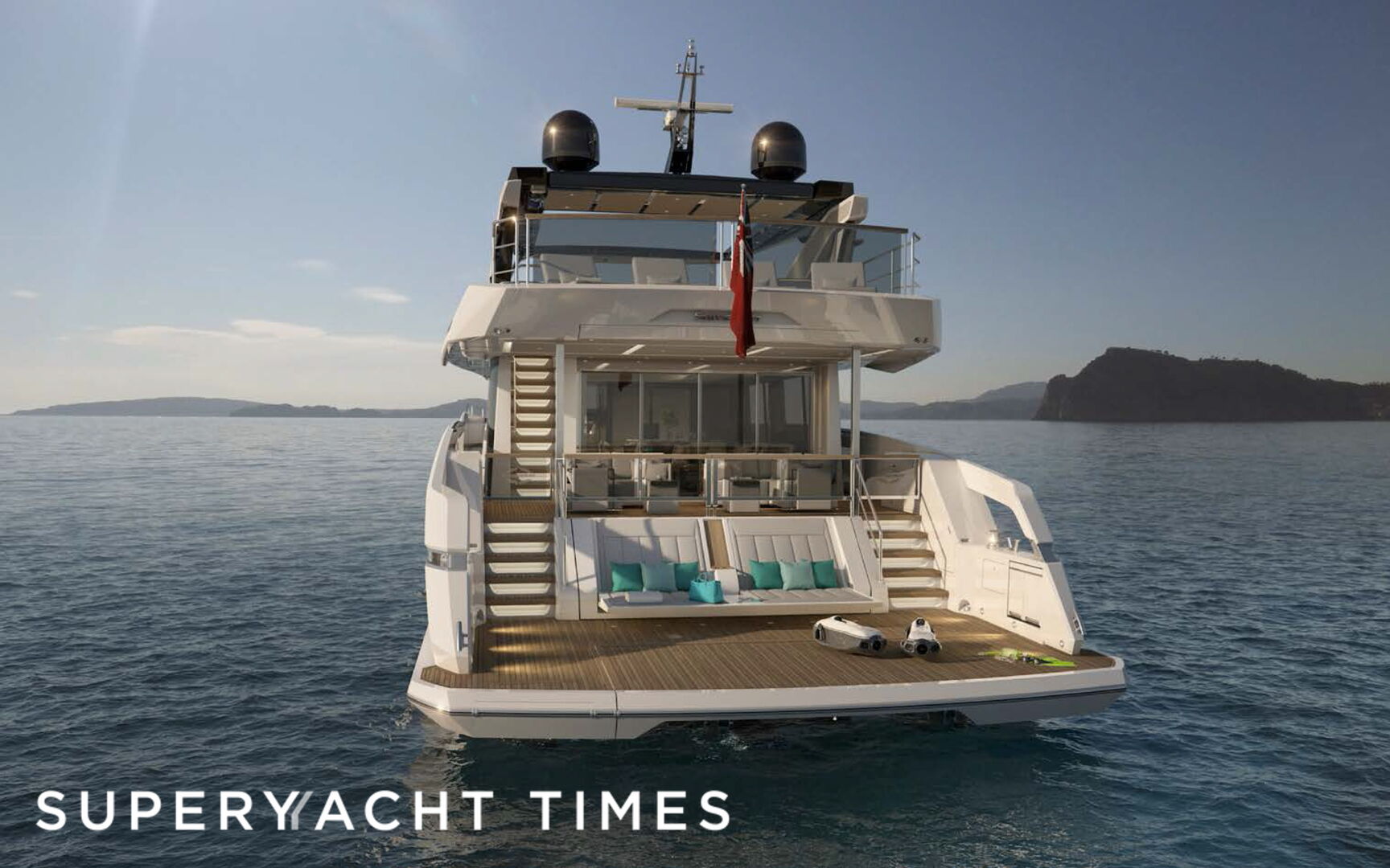 First Sunseeker Ocean 90 ready to launch