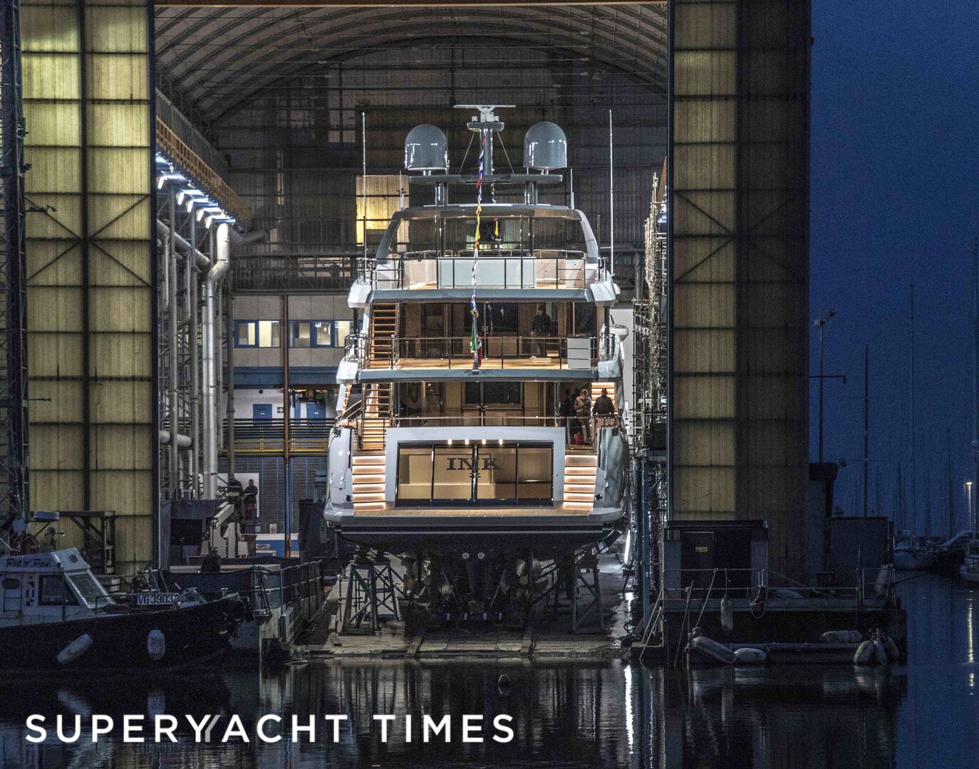 45m Benetti Diamond 145 flagship Ink launched