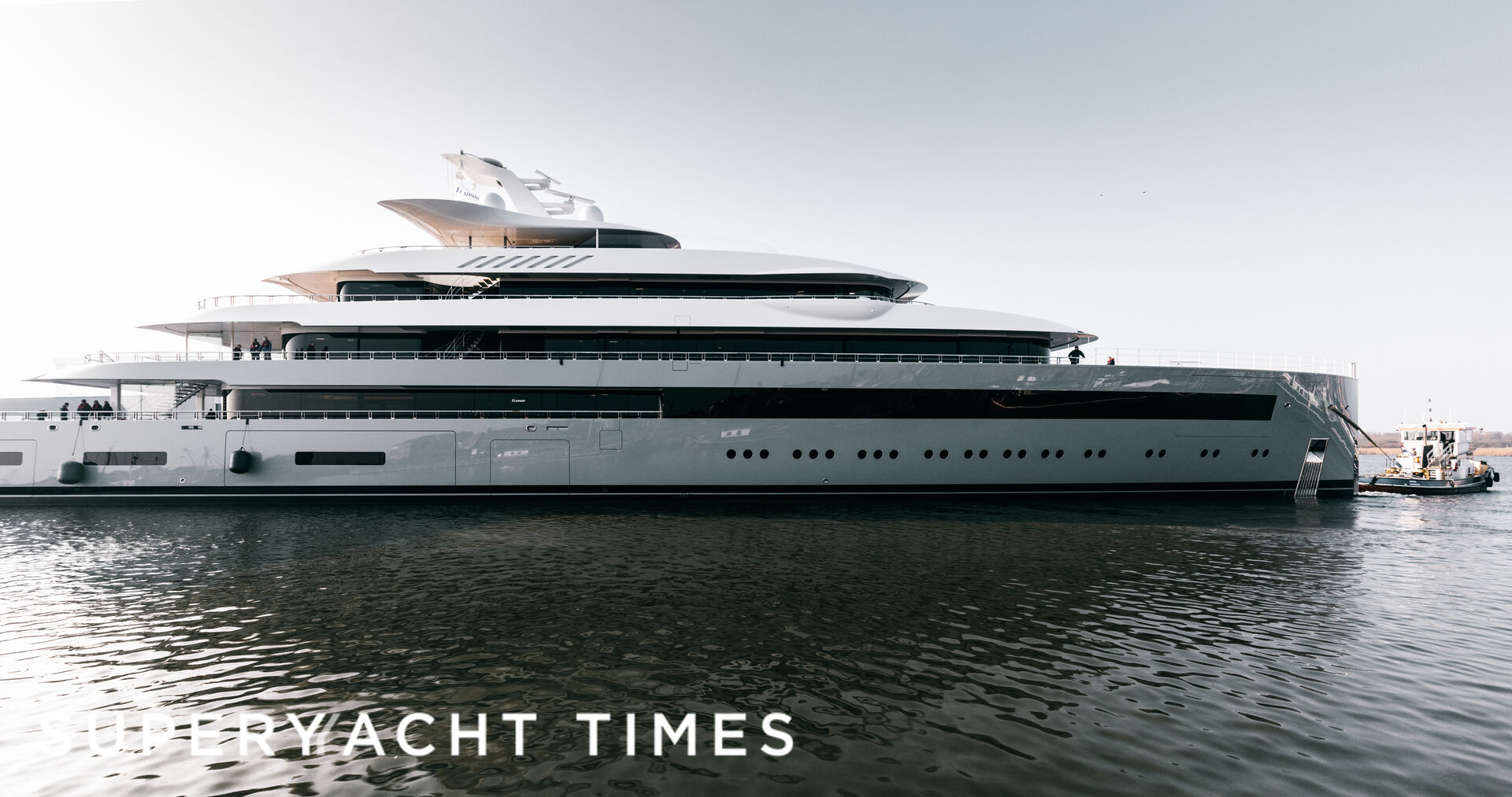 100m Feadship motor yacht Moonrise launched