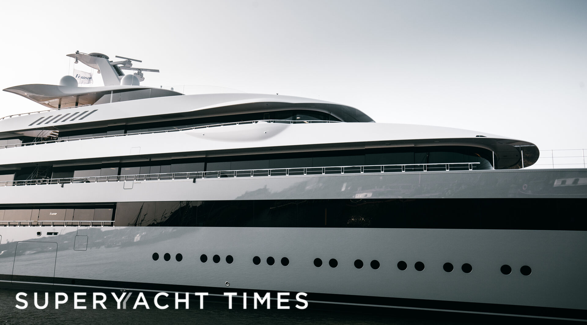 100m Feadship motor yacht Moonrise launched