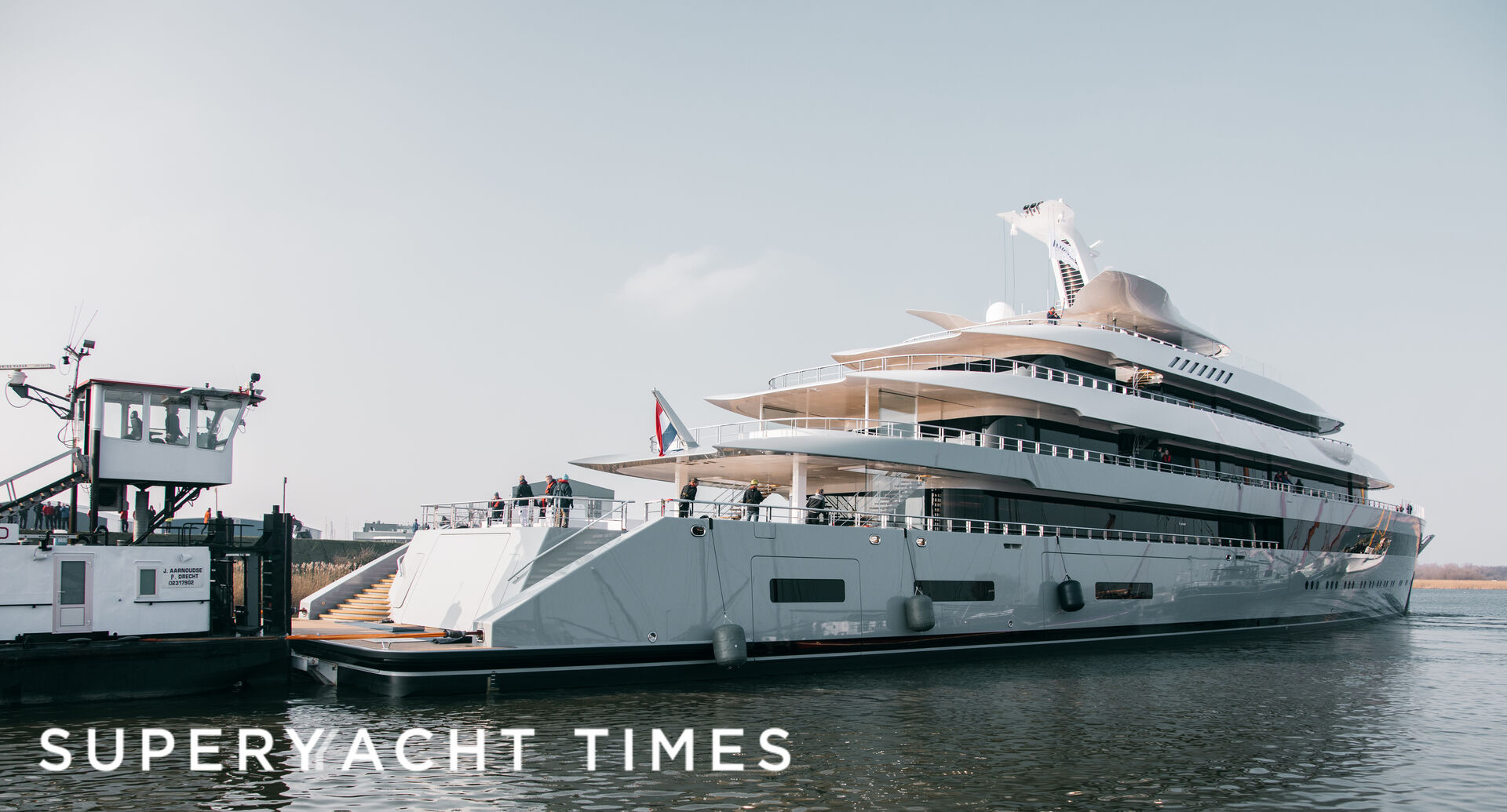 100m Feadship motor yacht Moonrise launched