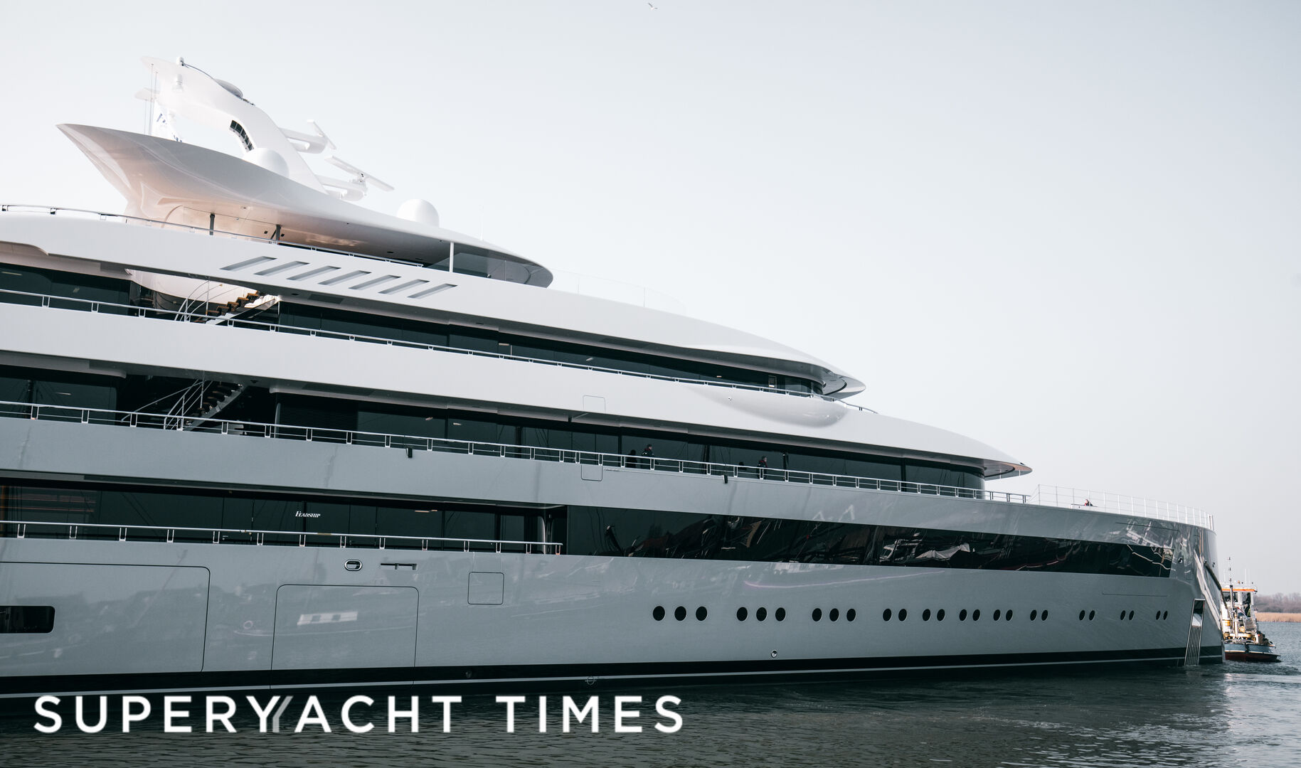 100m Feadship motor yacht Moonrise launched