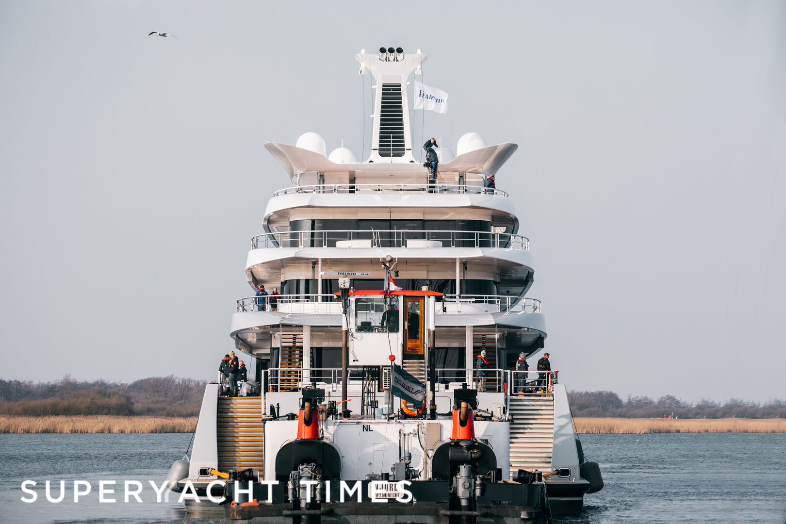 100m Feadship motor yacht Moonrise launched