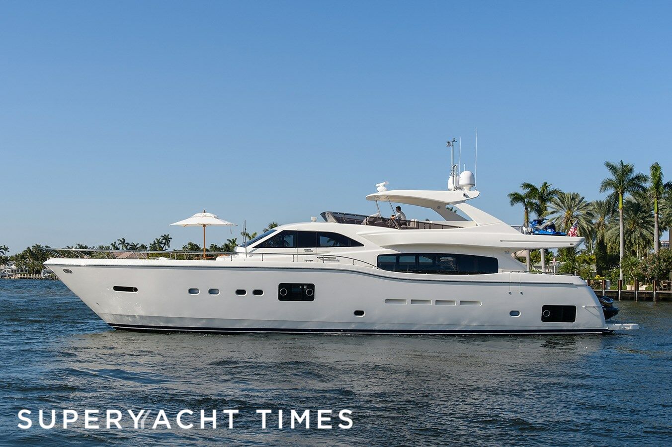 25m Ferretti motor yacht Zanzibar sold