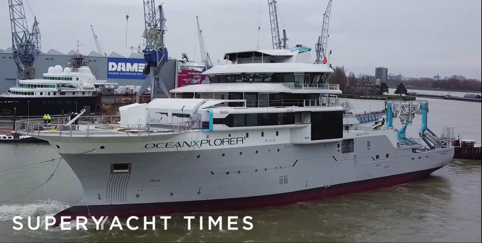"Volstad Surveyor" byggast om til Expedition Yacht "Oceanxplorer 1 ...
