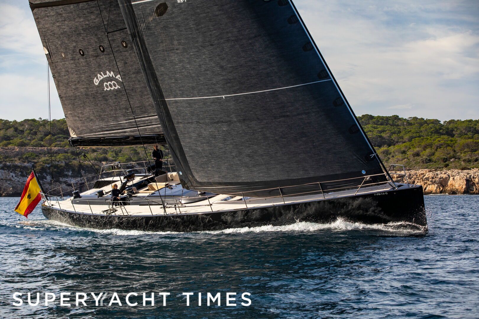 29m Wally sailing yacht Galma on the market