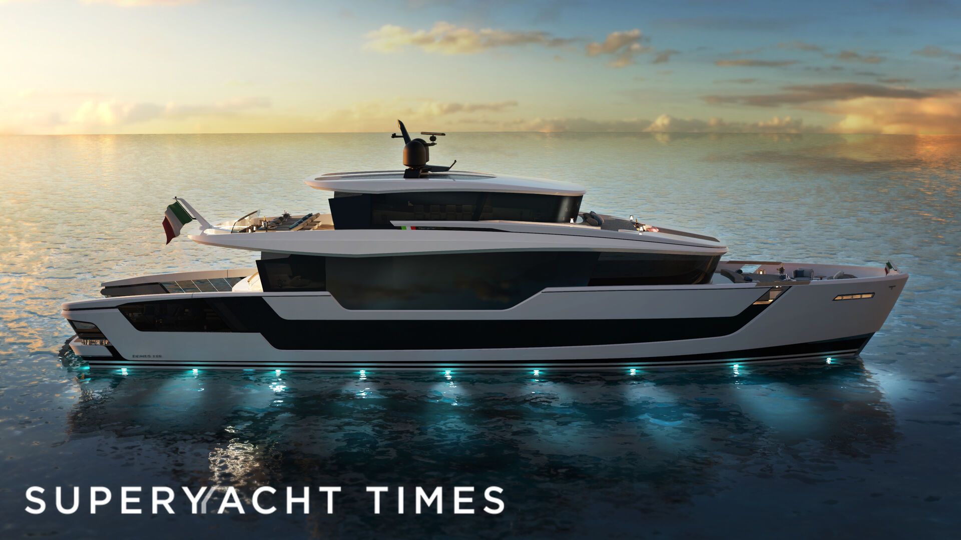 Tecnomar presents new charter-ready Domus concept