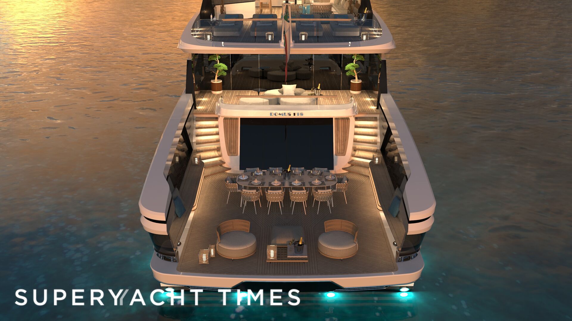 Tecnomar presents new charter-ready Domus concept