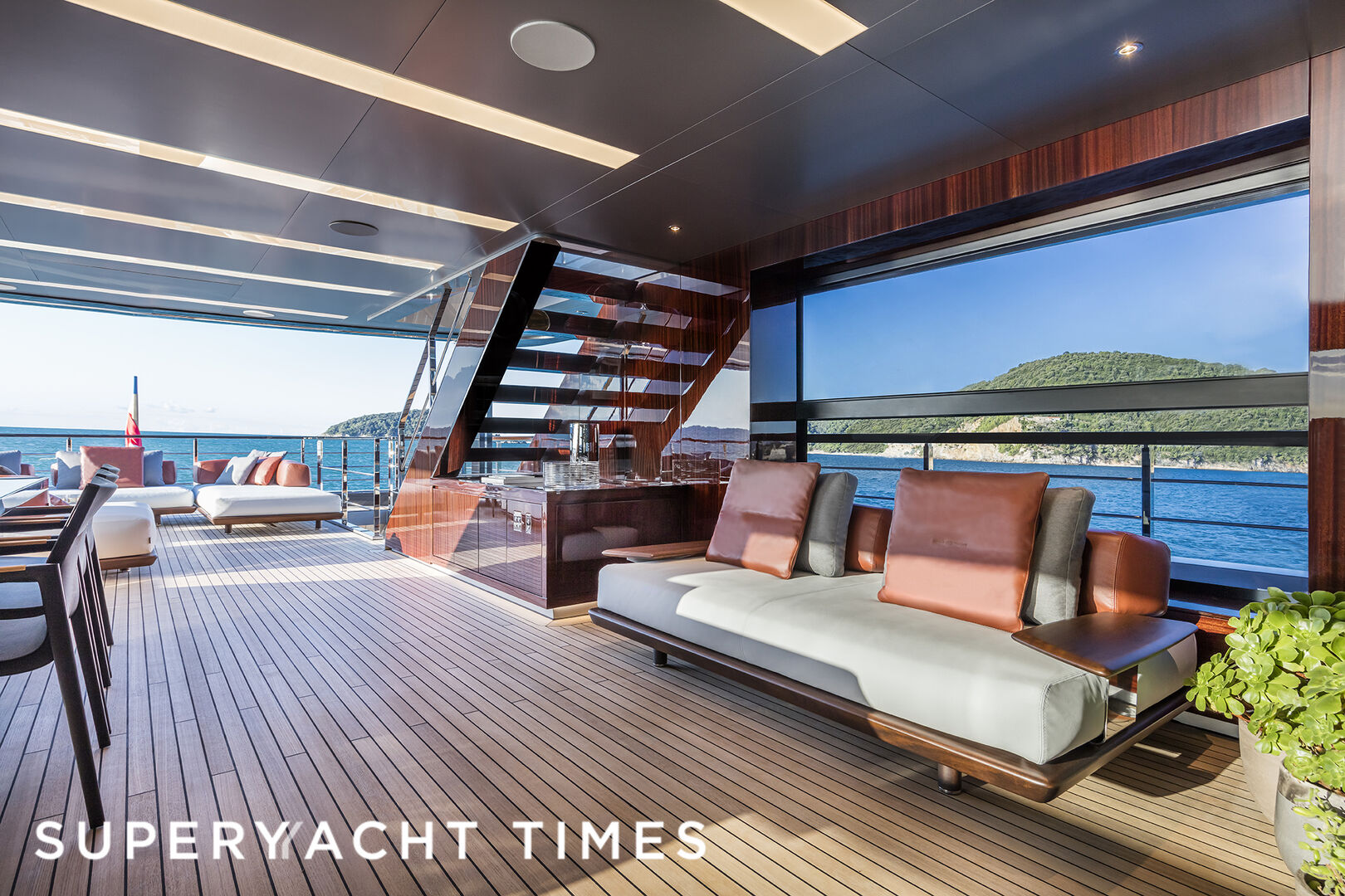 Inside Riva's 50m Made-In-Italy superyacht Race