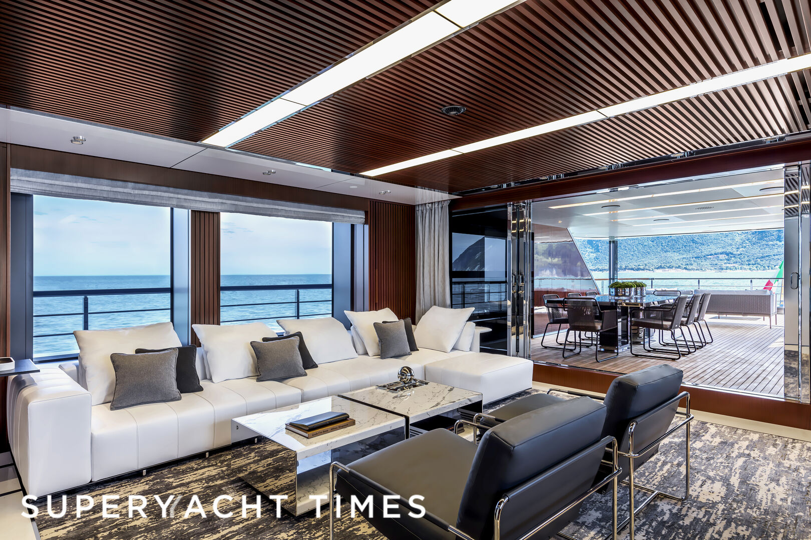 Inside Riva's 50m Made-In-Italy superyacht Race