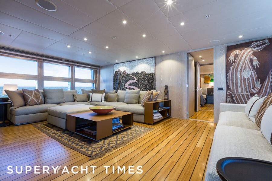 34m Alloy yacht Akiko on the market