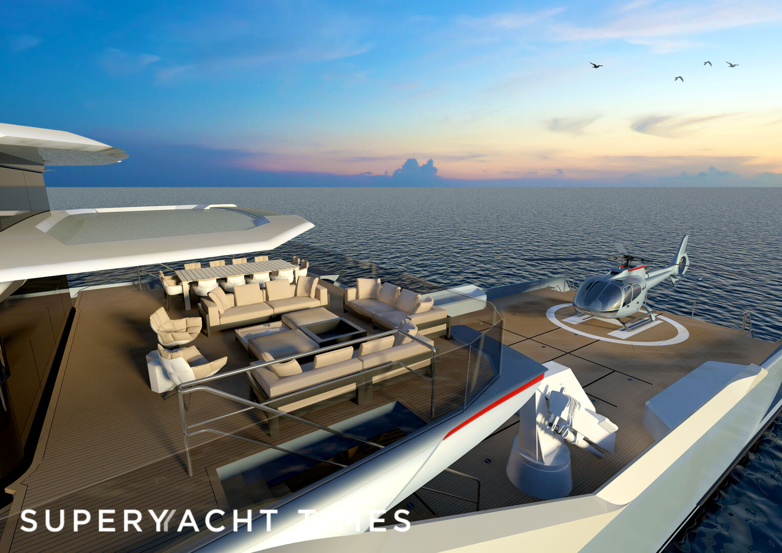Echo Yachts reveals 50m Project Echo Humanitarian Support Vessel