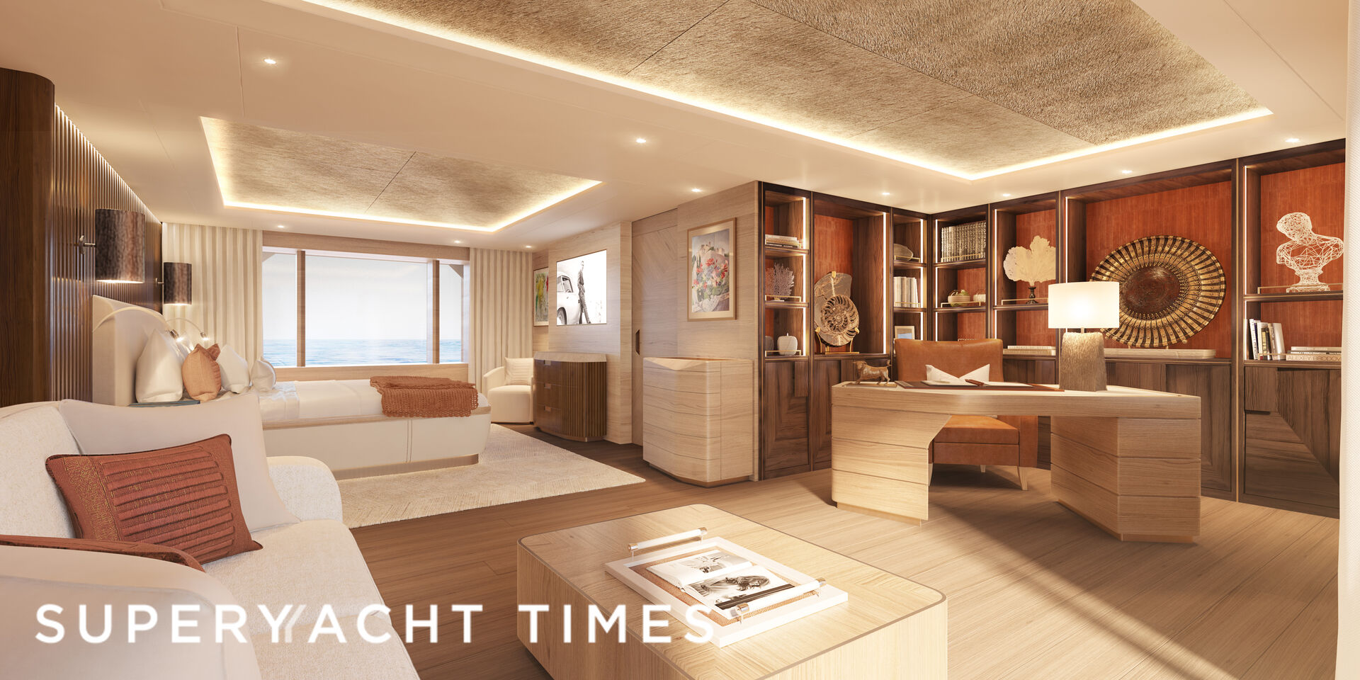 Winch Design reveals interior for first Amels 60