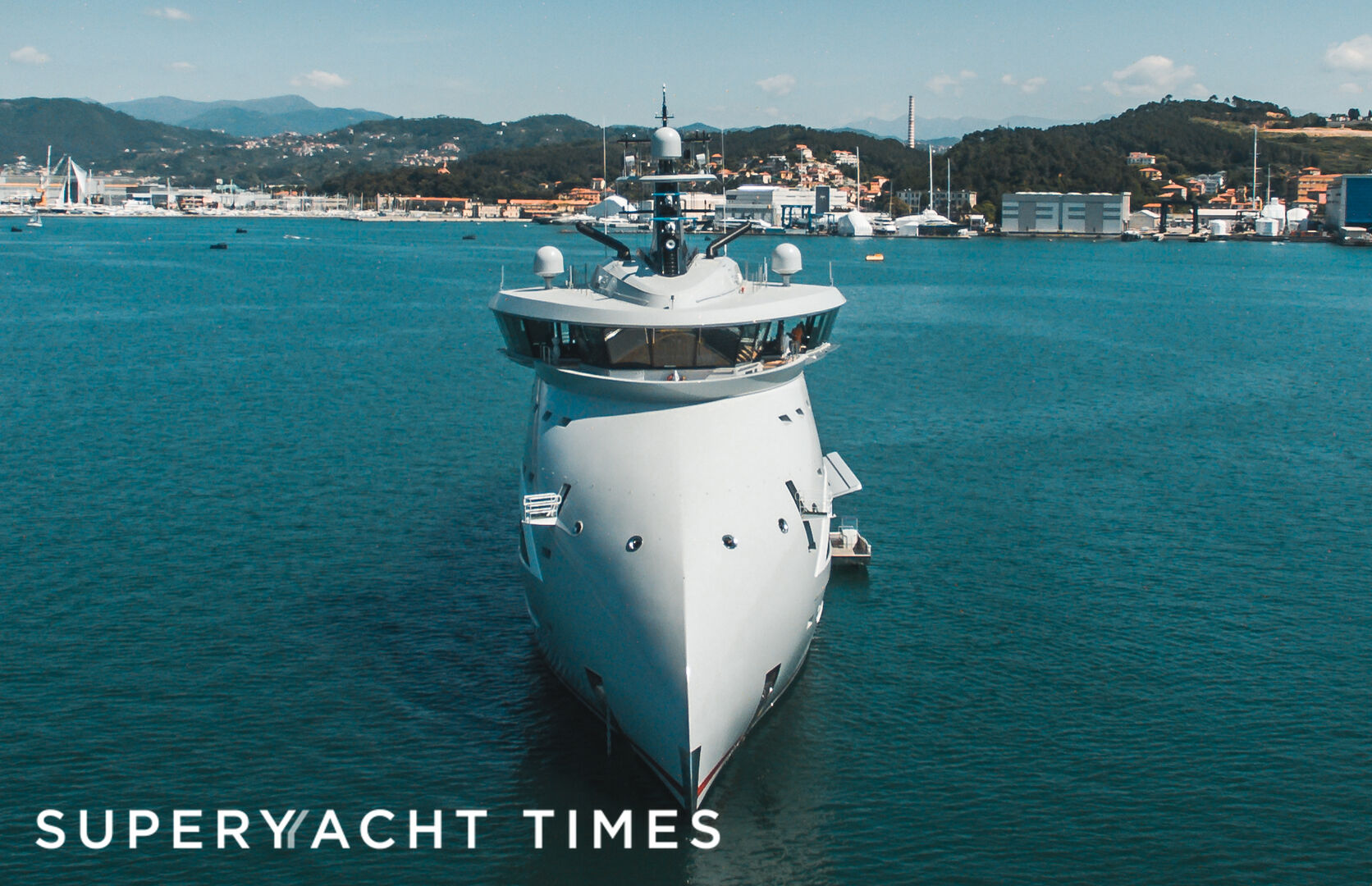 89m X-Bow yacht Olivia O delivered