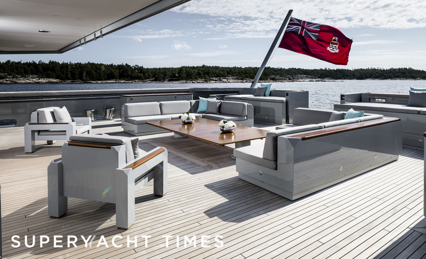 Superyacht Skat comes on to the market