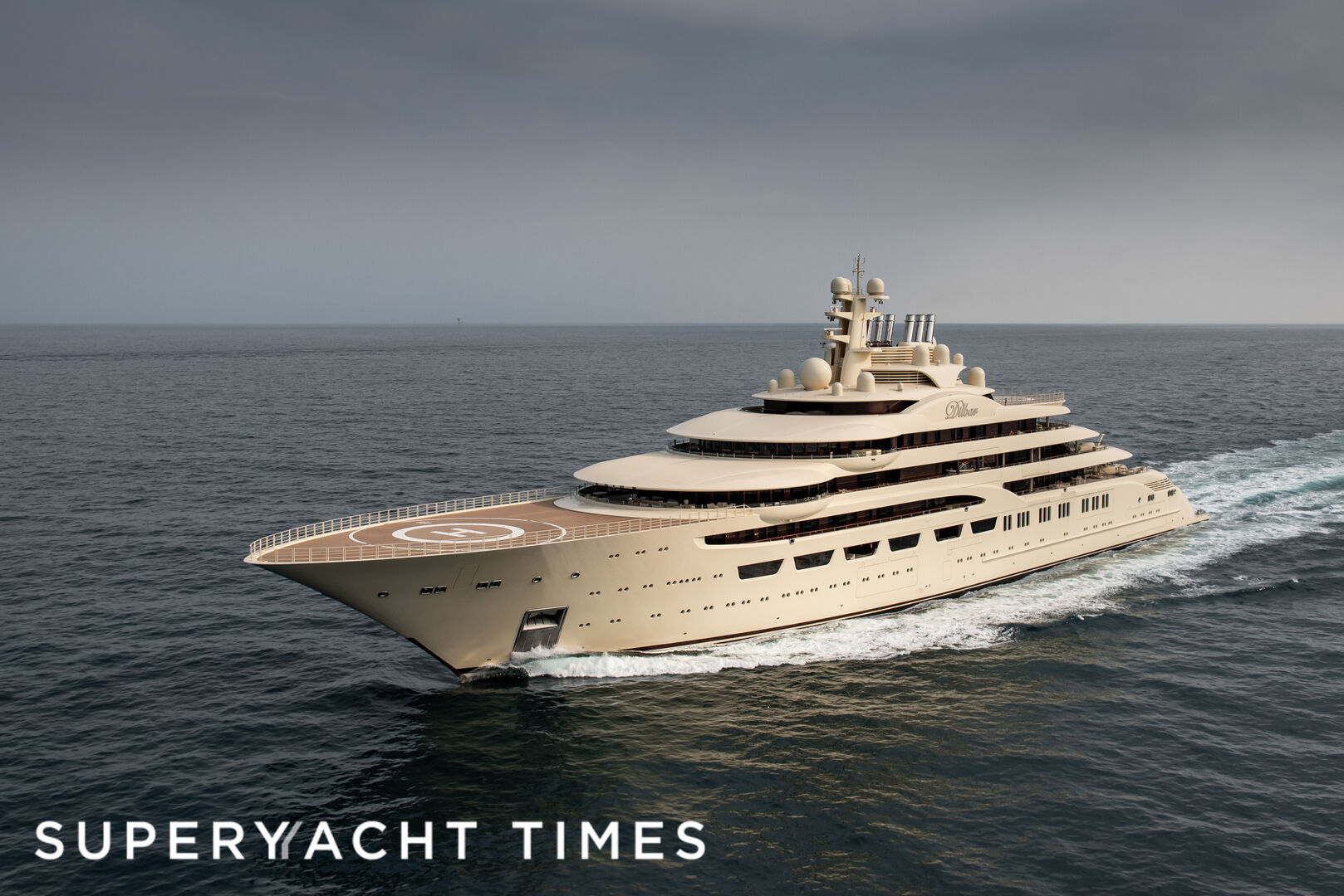 Russian owner of 156m superyacht Dilbar loses plea to overrule EU sanctions