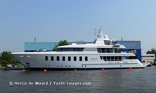 Enter Space – First Feadship F45 launched