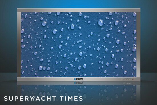 Waterproof TV for superyachts & marina's
