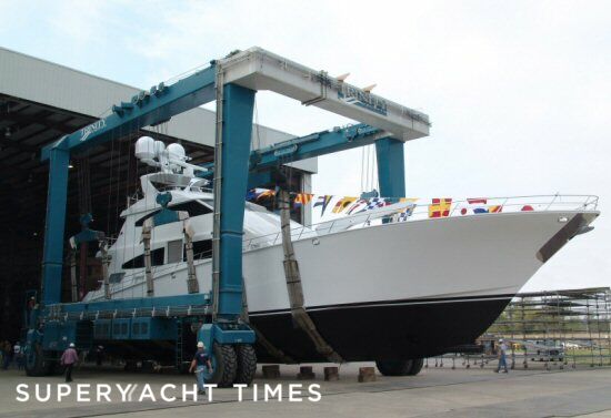 Trinity Yachts launches 37m sportfish superyacht Mary P