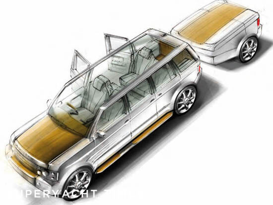 Andrew Winch winner of Edmiston Superyacht Range Rover Design Competition
