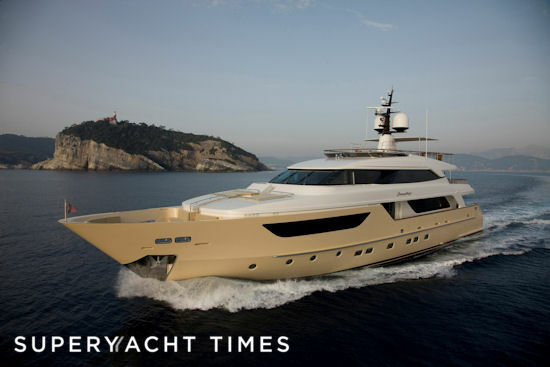Francesco Paszkowski Design working on second SanLorenzo SD 122