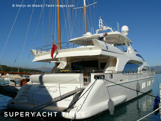 The new Azimut 116 Ann G in Antibes