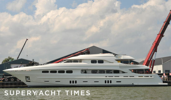 Dutch Yacht Builders launches 43m superyacht
