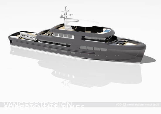 Van Geest Design unveils 42 meter VGD Explorer