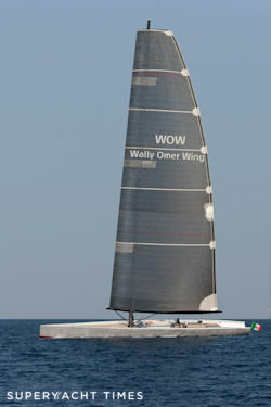 WOW: the wing sail technology for large cruising yachts by Wally and ...