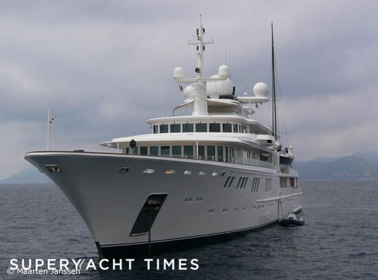 The 92 metre superyacht Tatoosh