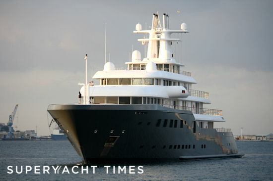 The 90 metre Ice in Gibraltar