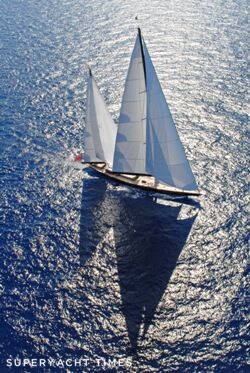 SuperYacht of the Week: Vitters’ 55 metre ketch Marie